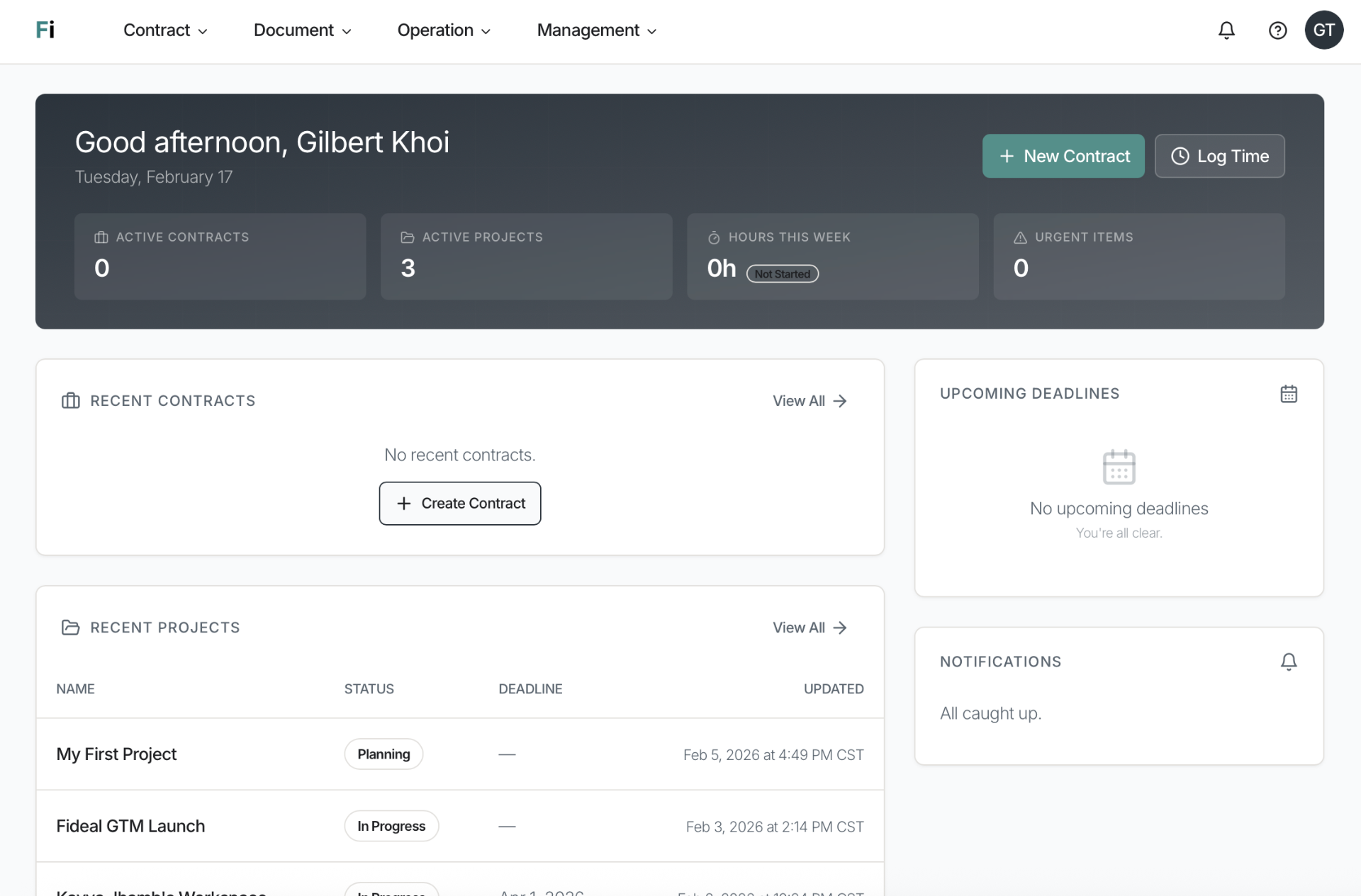 Fideal AI - Professional Contract Intelligence Platform
